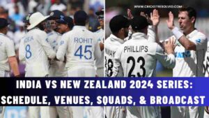 India vs New Zealand 2024 Series: Schedule, Venues, Squads, & Broadcast ...