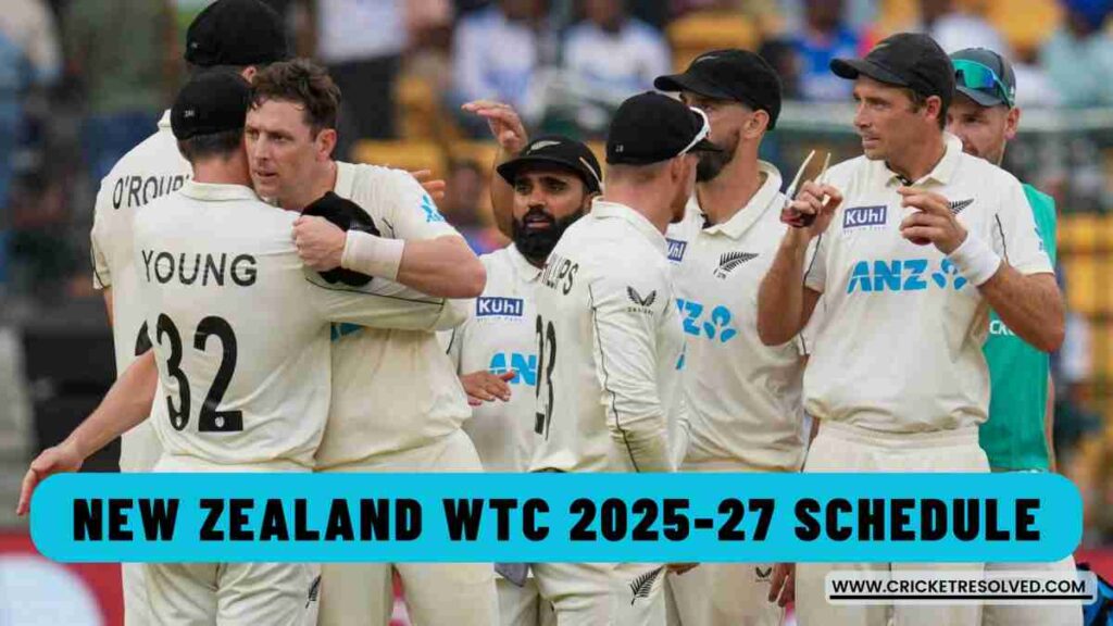 New Zealand’s World Test Championship (WTC) 2025-27 Schedule & Results ...