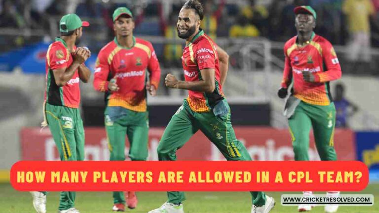 How Many Players Are Allowed in a CPL Team? - Cricket Resolved