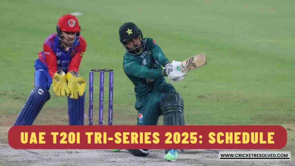 UAE T20I Tri-Series 2025: Schedule, Squads, Venue, Broadcast Details ...