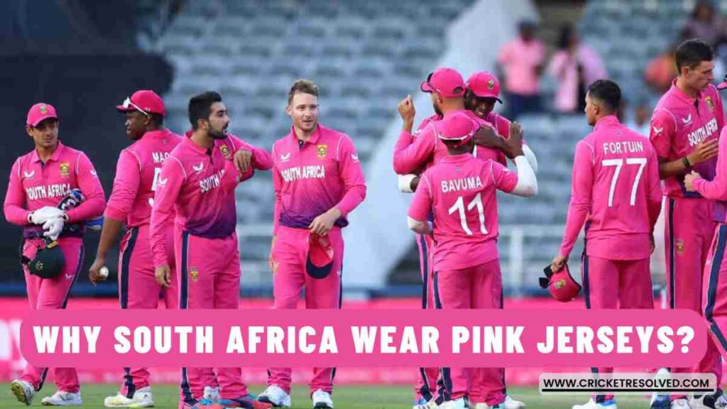 Why Do South African Cricketers Wear Pink Jerseys in ODIs? - Cricket ...