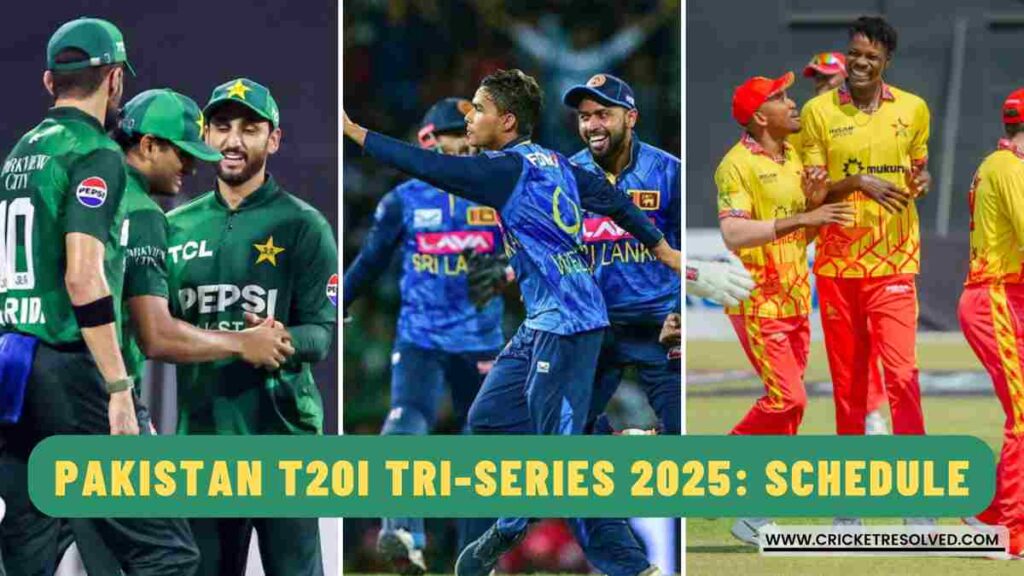 Pakistan T20I Tri-Series 2025: Schedule, Venues, Squads, Broadcast ...