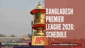 Bangladesh Premier League 2026: Schedule, Teams, Squads, Venues ...