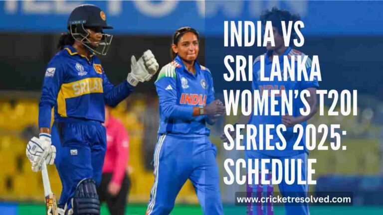 India vs Sri Lanka Women’s T20I Series 2025: Schedule, Venues, Squads ...