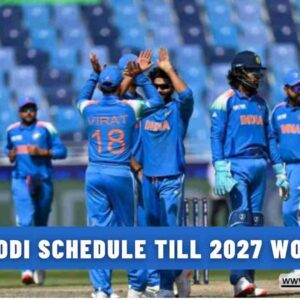 England’s ODI Schedule Till 2027 Cricket World Cup - Cricket Resolved