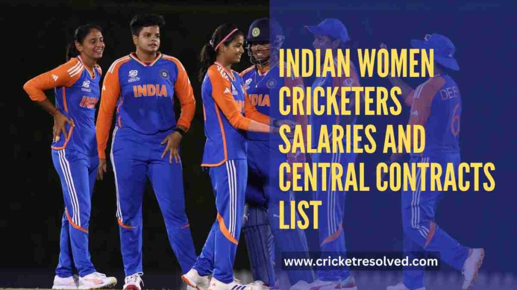 Indian Women Cricketers Salaries and Central Contracts List | 2025-26 ...