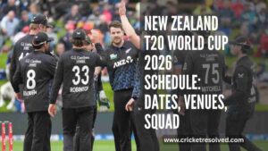 New Zealand T20 World Cup 2026 Schedule: Dates, Venues, Squad - Cricket ...