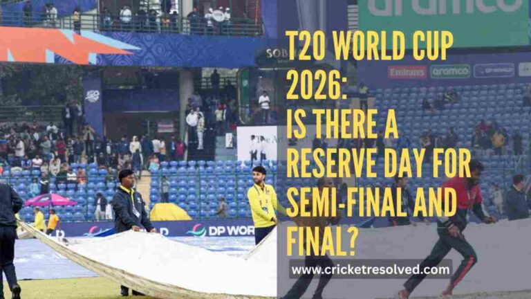 T20 World Cup 2026: Is there a reserve day for semi-final and final ...